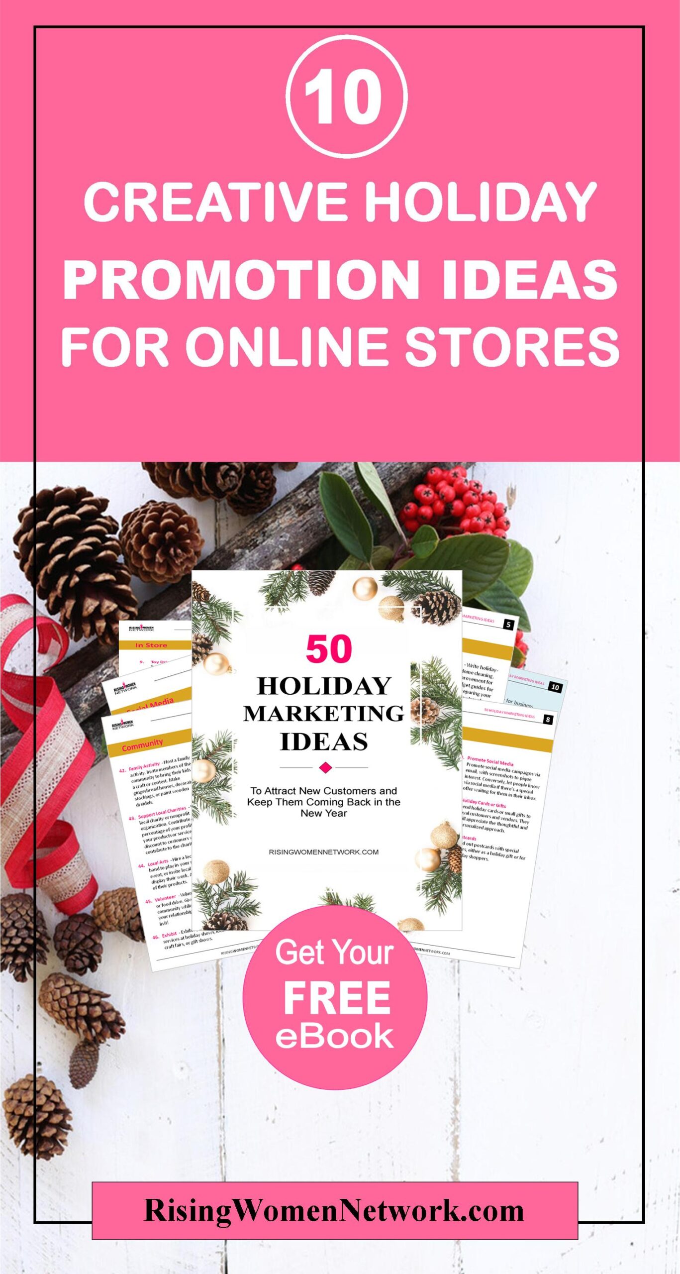 10 Creative Holiday Promotion Ideas for Online Stores - Rising Women ...