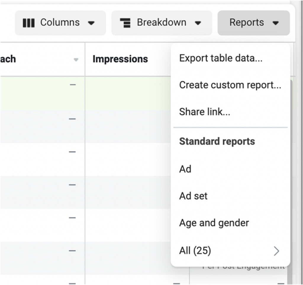 Facebook Ads Reporting: How to Track Performance – Rising Women Network